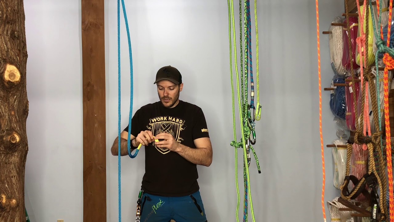 Installing the Petzl Zig Zag on a rope