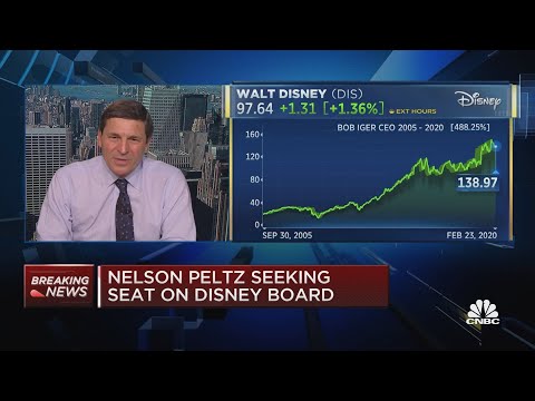 Breaking News: Nelson Peltz seeks Disney board seat