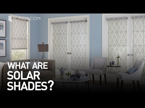 Custom Solar Shades | Window Treatment Ideas