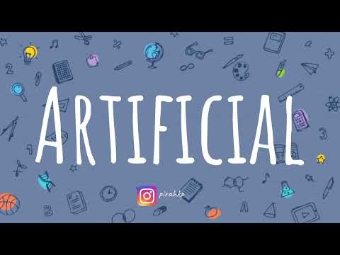 Artificial meaning | Learn English Vocabulary | Word of the Day