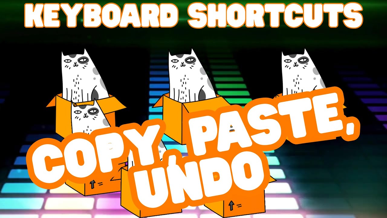 Keyboard Shortcut Song for Kids | Copy, Paste, Undo (Ctrl + C, V, Z)