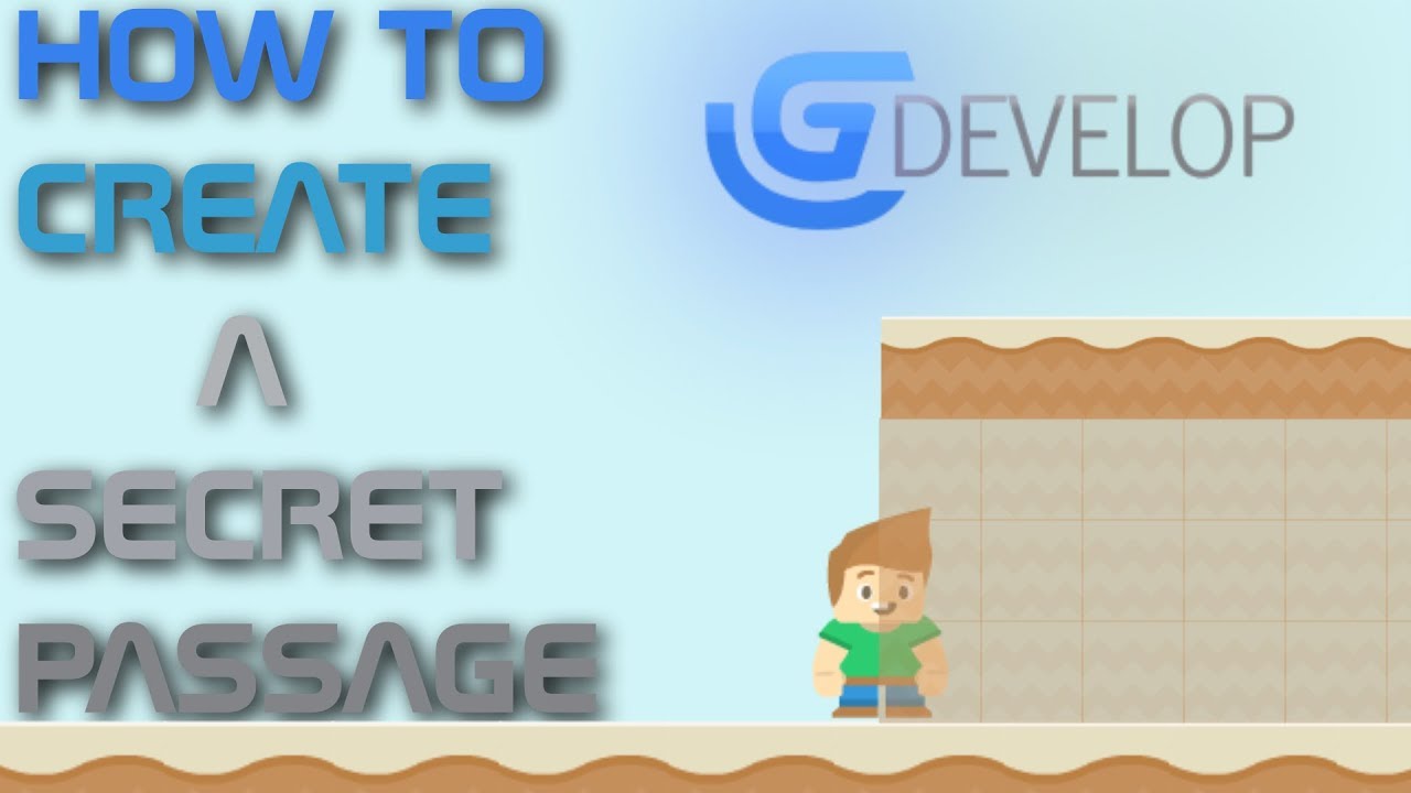 How to create a secret passage | GDevelop 5