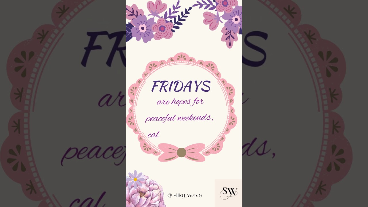 Good Morning GIF | Happy Friday | #whatsappstatus #friday  #gm @SilkyWave