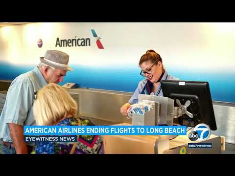 American Airlines to discontinue service to Long Beach Airport