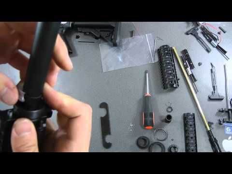 Tutorial - M4 Sopmod Next Generation Recoil Shock Series Disassembly Video