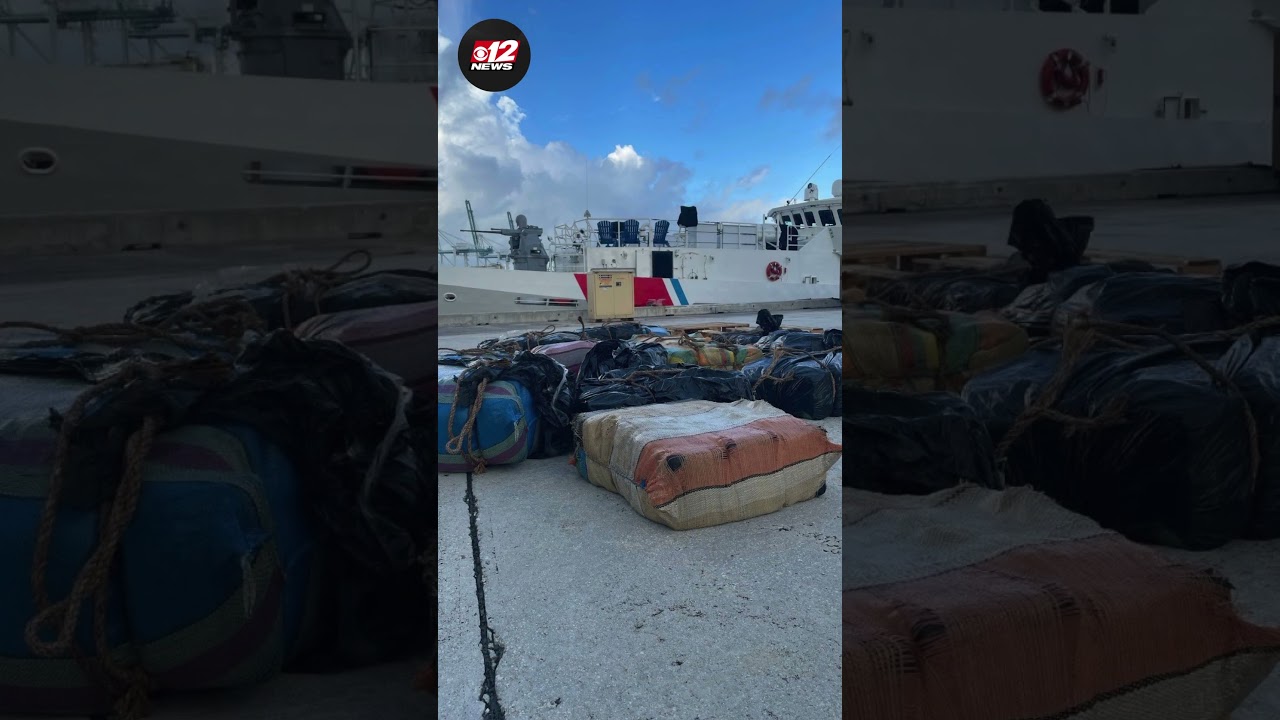 $2 million worth of cocaine seized by U.S. Coast Guard off boat in Caribbean