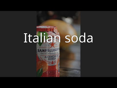Italian soda