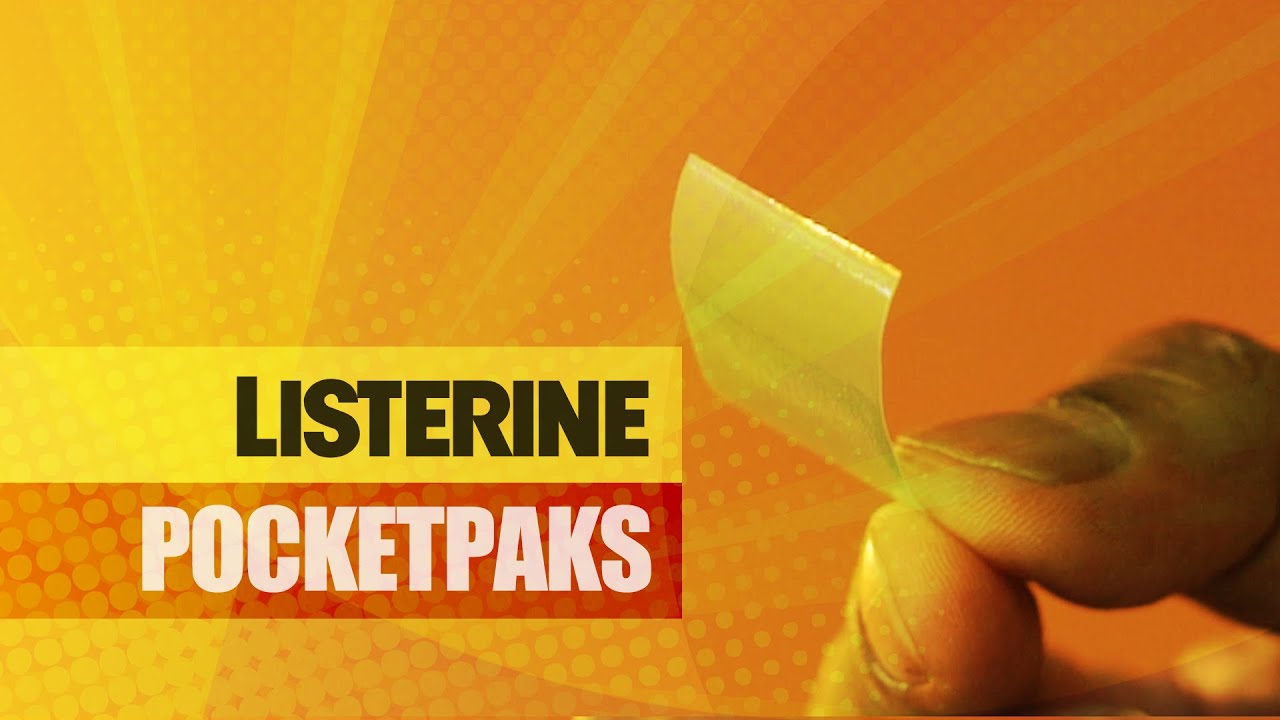Take a Closer Look: Listerine Cool Mint Pocketpaks Breath Strips Kills Bad Breath Germs