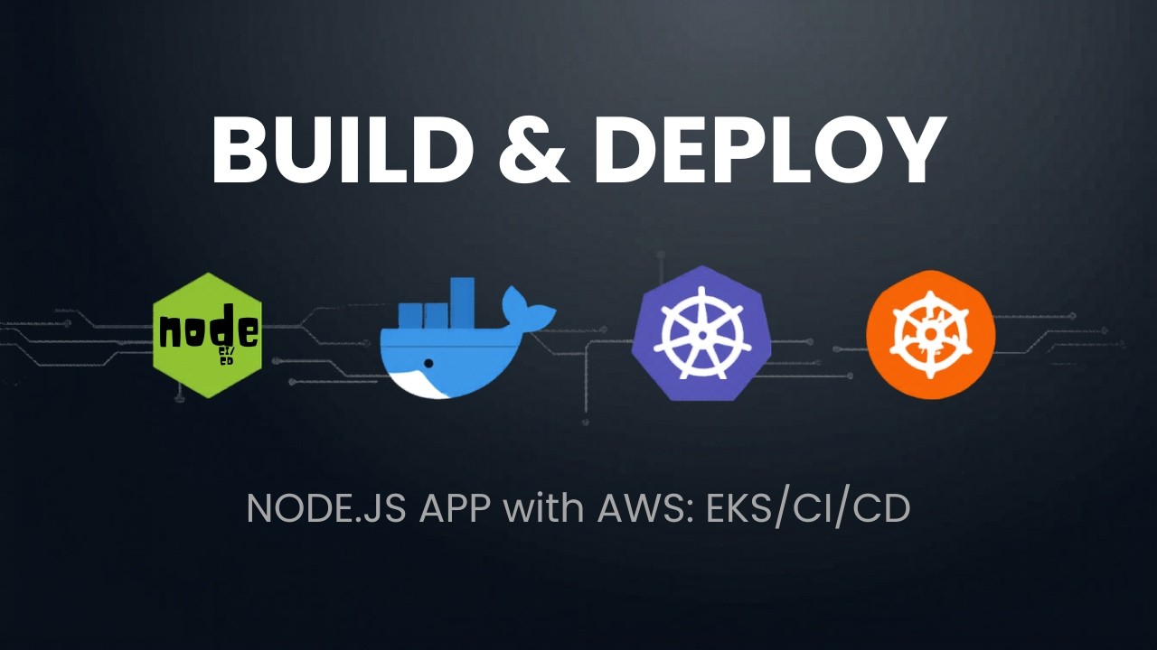 Build & Deploy Node.js App with CI/CD Pipeline (Docker + GitHub Actions + EKS+ECR)