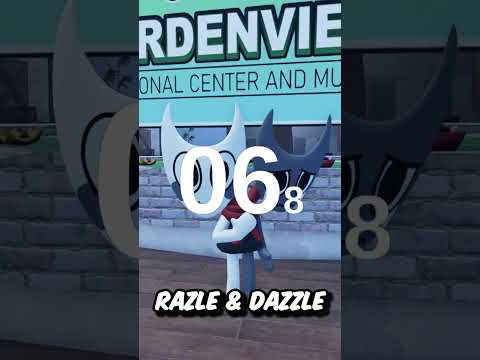 Razzle & Dazzle VS Twisted Version... ✨ #shrots #dandysworld