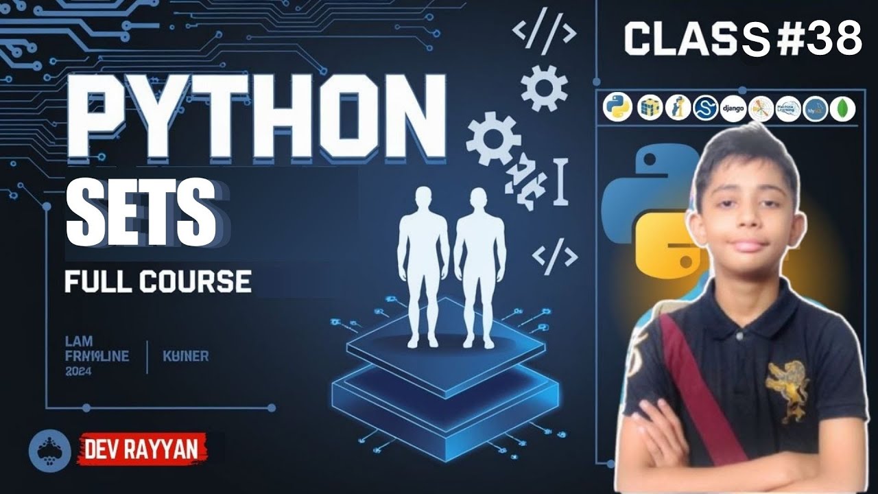 PYTHON SETS | Python Tutorial - Lesson #38
