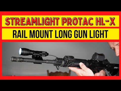 Streamlight Protac Rail Mount HL-X Long gun 1000 Lumen Light Review #streamlight