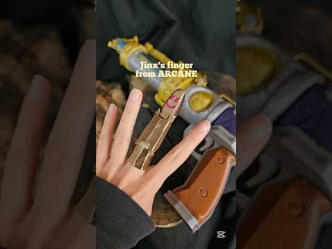 🎮 Jinx finger from Arcane・ 3D File for 3D printing・Cults