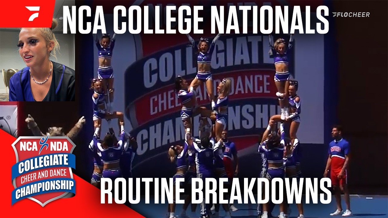 Breakdown Routines from NCA College Nationals with Weber State's Hailey D'Lynn