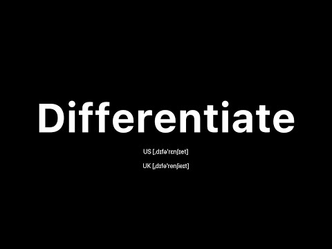 How to Pronounce Differentiate: 🇺🇸 American English vs. 🇬🇧 British English
