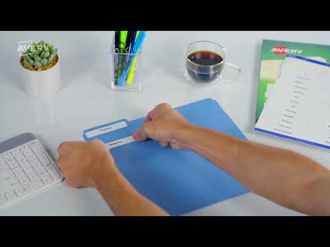 Print Professional Labels with Avery Labels with Sure Feed Technology