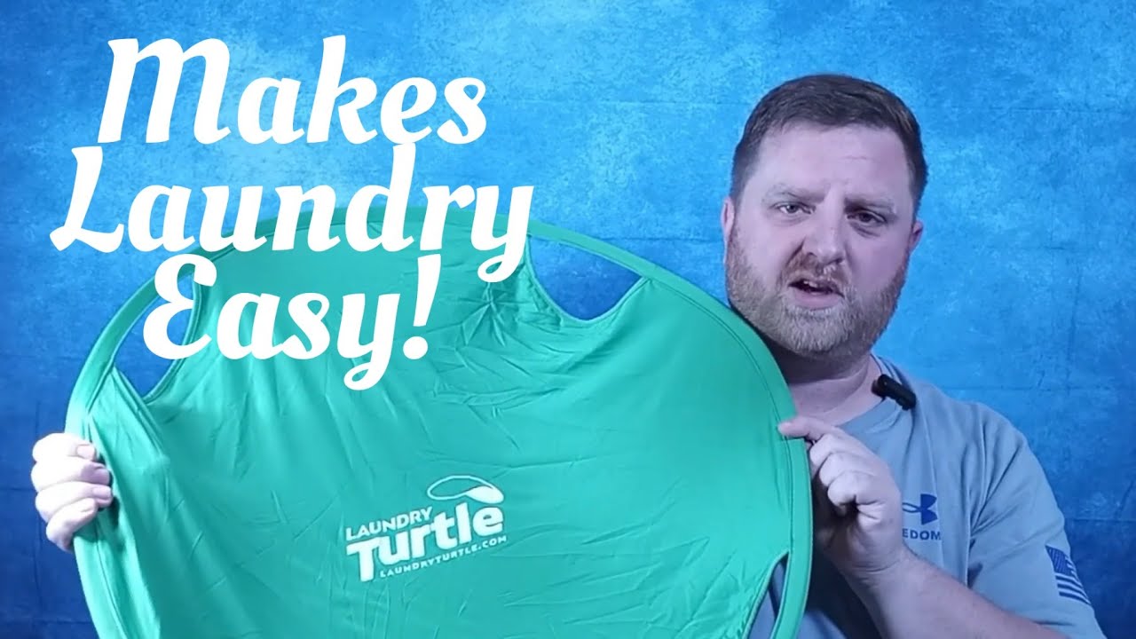 Simplify your laundry routine with the Laundry Turtle!