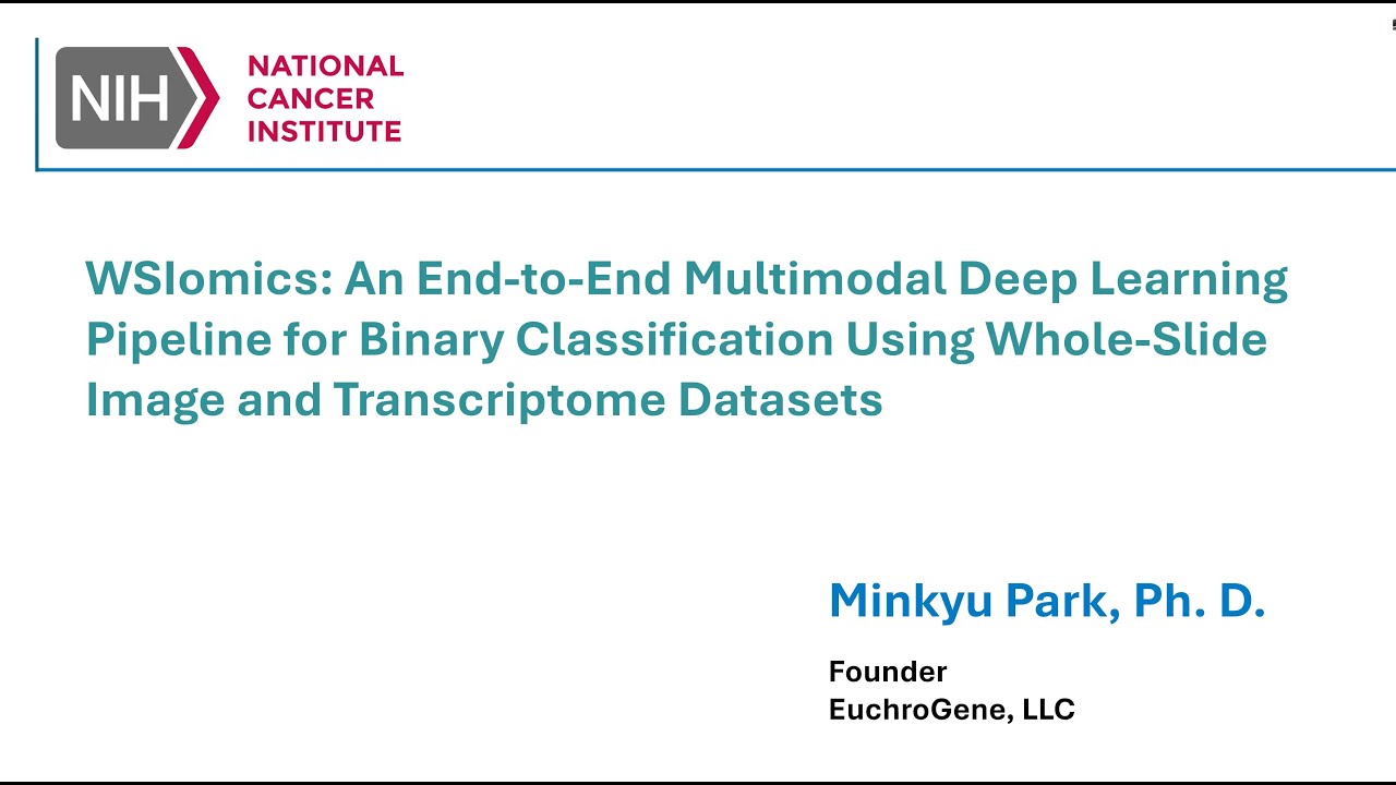 WSIomics: A Multimodal Deep Learning Pipeline for Binary Classification Using Whole-Slide Images ...