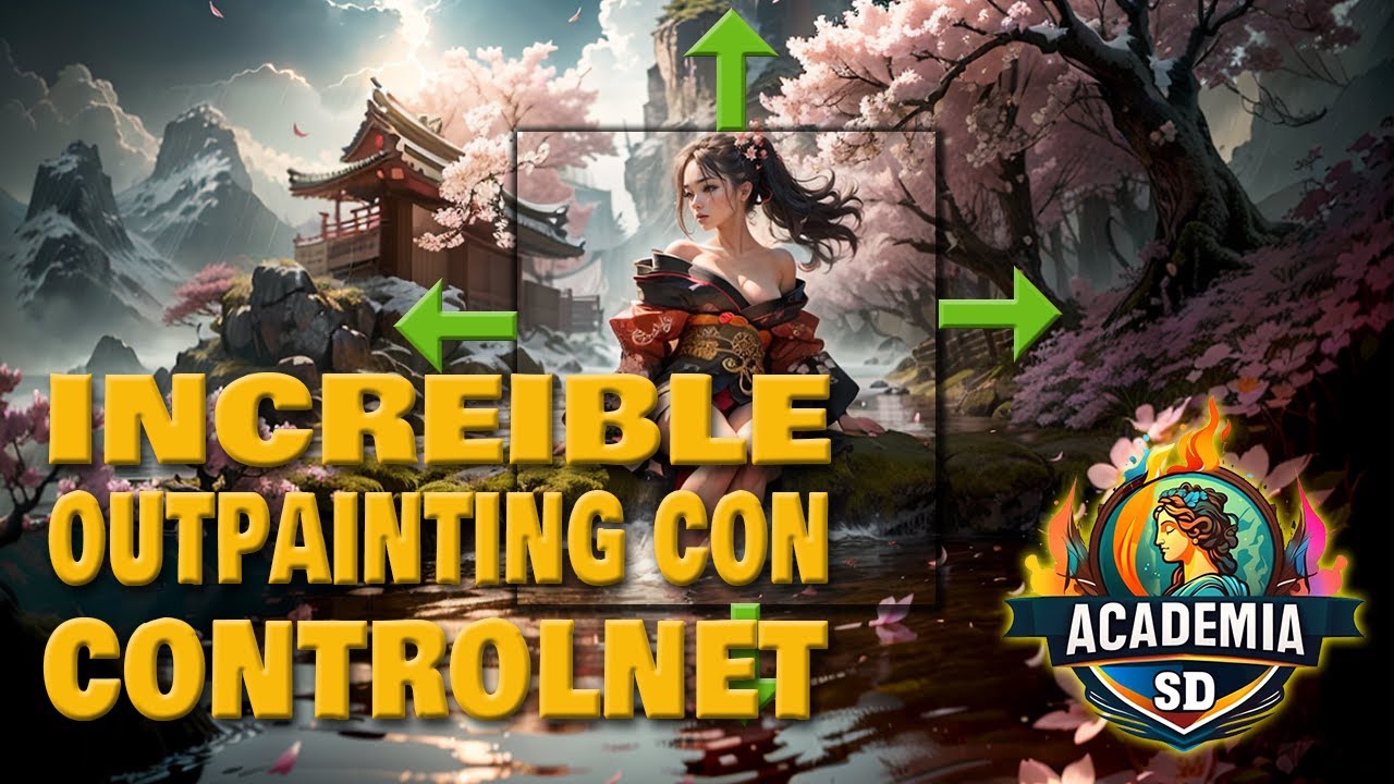 STABLE DIFFUSION COURSE - CHAPTER 20: Amazing Outpainting with the New Operator for ControlNet