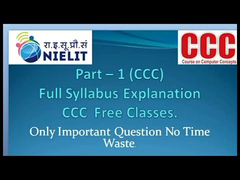 CCC Syllabus/ Ccc Syllabus pdf /CCC Computer Classes