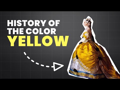 History of the Color Yellow