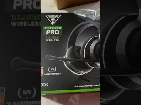 Turtle Beach Stealth Pro Unboxing! #turtlebeach
