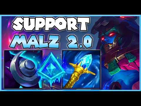 IS MALZAHAR SUPPORT BETTER NOW? - S12 MALZAHAR SUPPORT GAMEPLAY! (Season 12 Malzahar Guide)