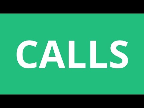 How To Pronounce Calls - Pronunciation Academy