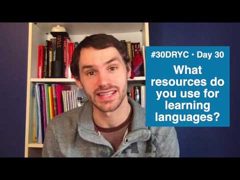 What resources do I use for language learning? | #30DRYC(Day 30)