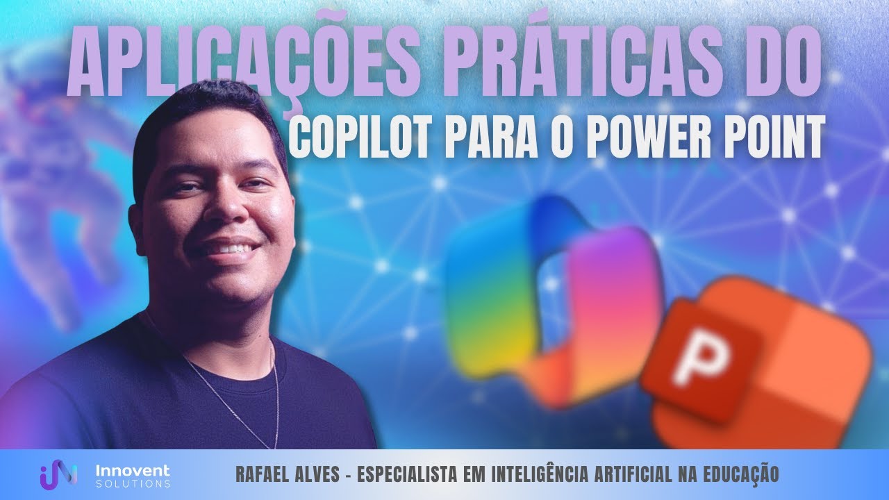 COMO USAR O MICROSOFT COPILOT NO POWER POINT | Aula prática com o professor Rafael Alves