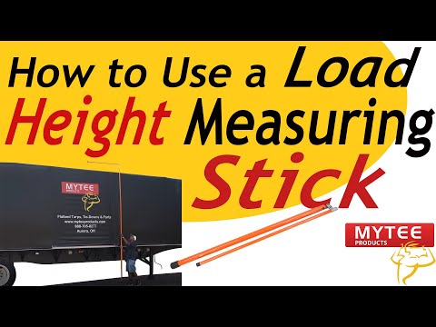Load Height Measuring Stick for Truck Easy and Accurate Load Height ...