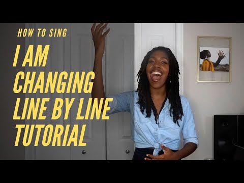 How To Sing I AM CHANGING from DREAMGIRLS The Musical LIKE A PRO