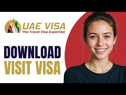 How To Download UAE Visit Visa online | How to download visit visa copy UAE