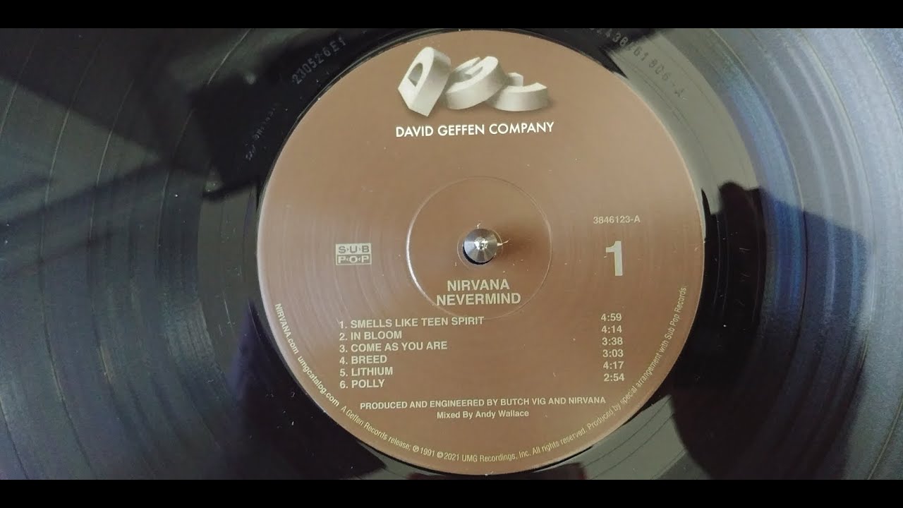 Nirvana. Nevermind.(full album) side1#album #nirvana   #vinyl #vinylecollection