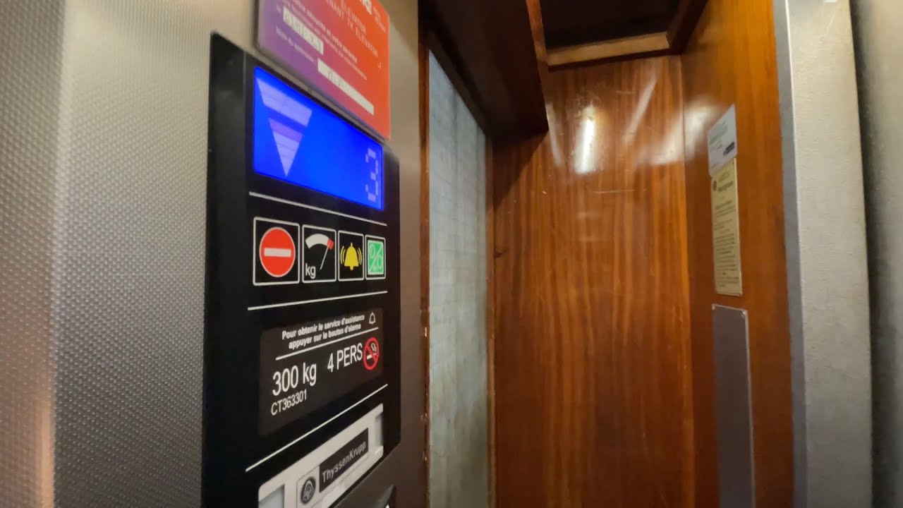 The smallest and narrowest elevator I’ve ever seen!