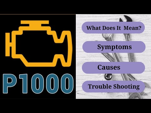 DTC P1000 Overview: On Board Diagnostic System Readiness Test Not Complete