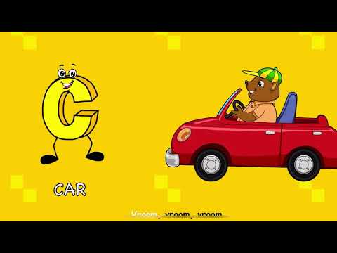 Learning Words with C! | Fun Educational Video for Kids | Nursery Rhymes & Kids Songs