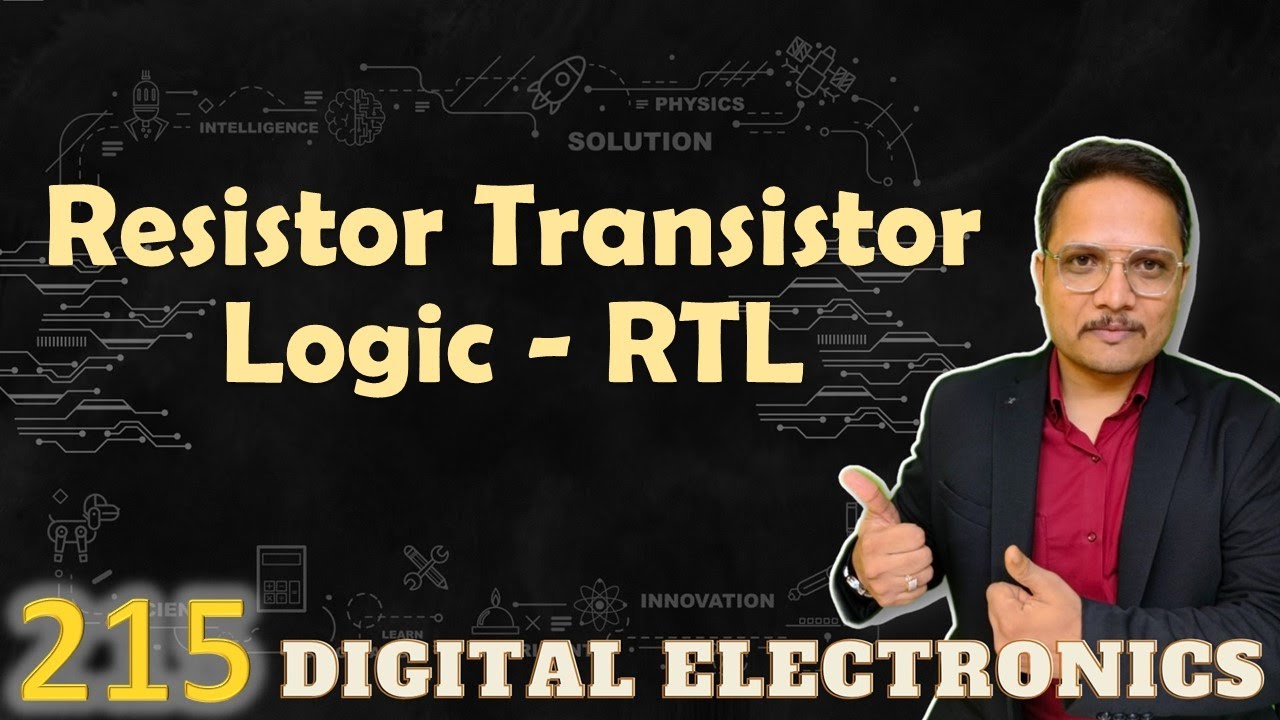 Understanding Resistor Transistor Logic: Basics of RTL NOT and RTL NOR ...