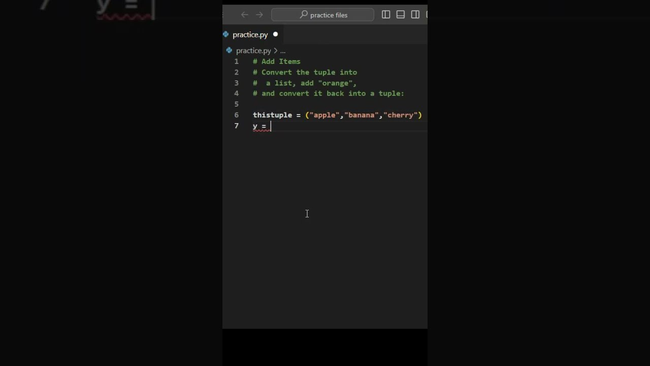 Add Items |  #python #code #coding #programming #learnpython  #pythonforbeginners