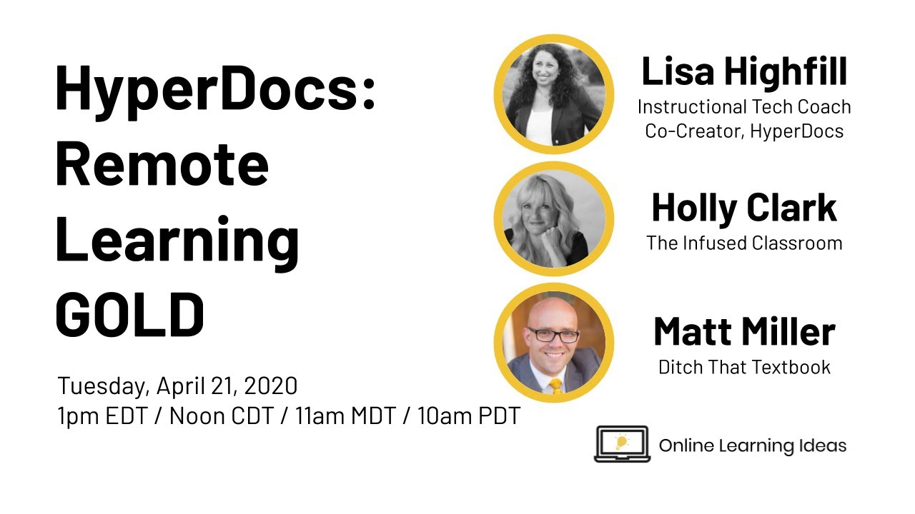 HyperDocs: Remote Learning GOLD