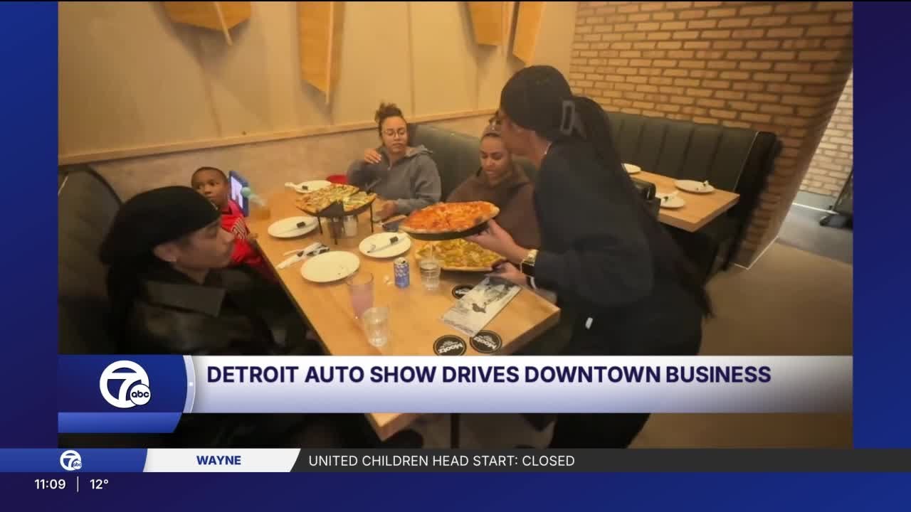 Detroit Auto Show brings excitement and business to downtown