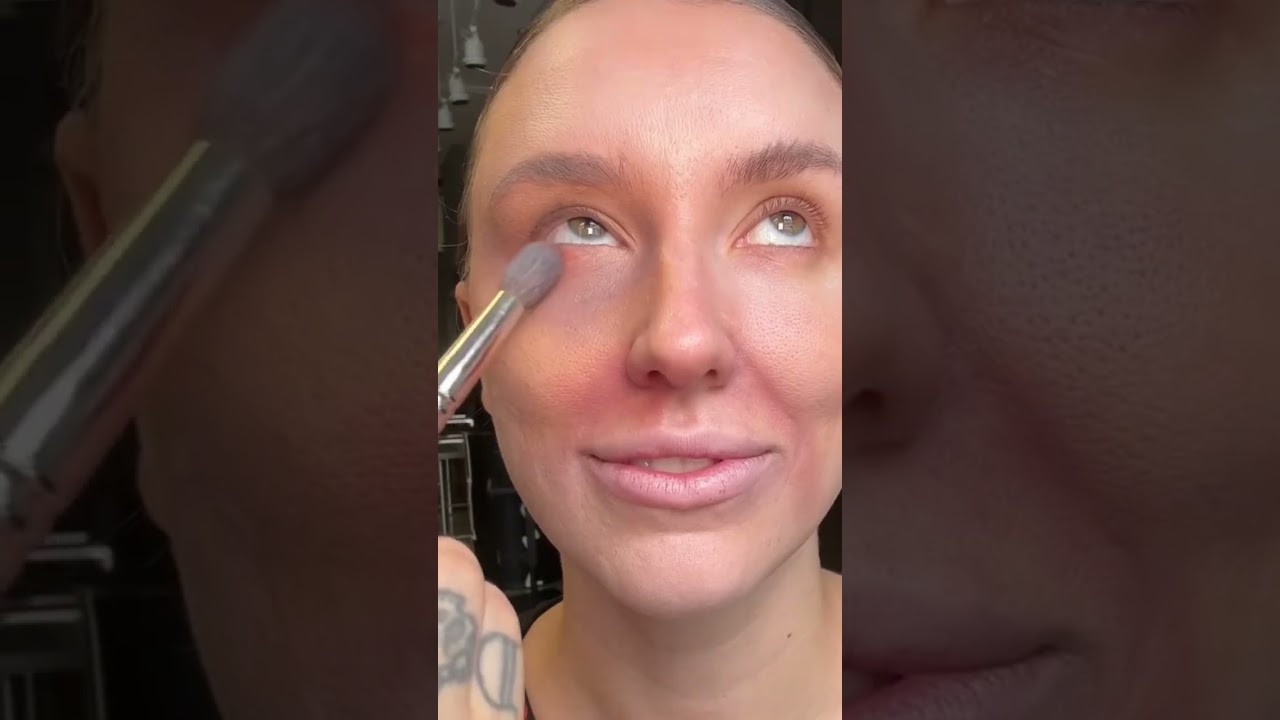 Easy cheap last minute adult zombie makeup tutorial for Halloween using products you already have