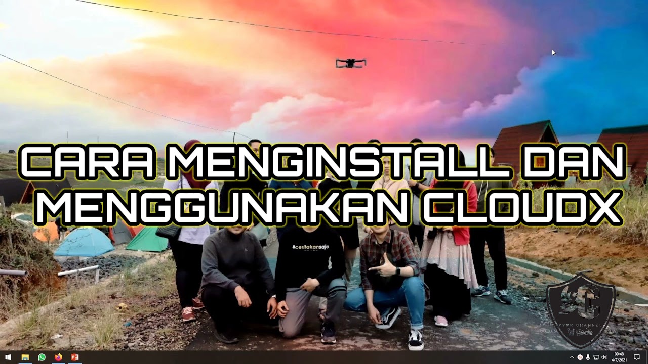 Tutorial cara install dan menggunakan Cloudx di Laptop/PC