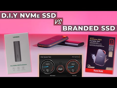 DIY NVMe VS Branded SSD (UGREEN, Sabrent, Sandisk Review)