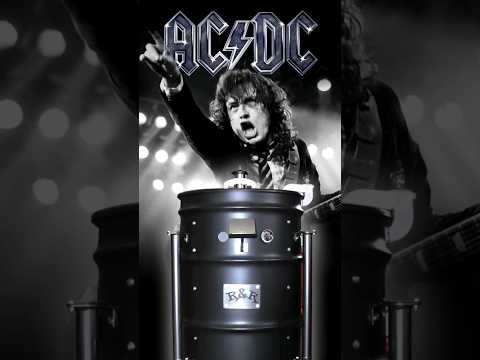 Back In Black #ACDC #UDS #Canada #BBQ #Music #Rock #FYP #Art #Outdoorcooking #Food #Edit #RnR