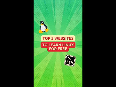 Do you want to learn Linux for free? 🆓 Check out these 3 amazing websites: