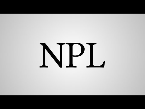 What Does "NPL" Stand For?