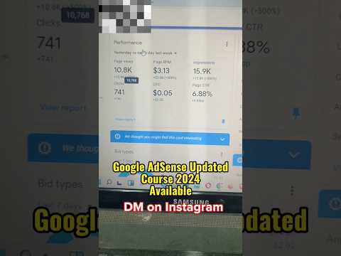 Google AdSense Updated Course 2024 | Technical Tricks by Haider