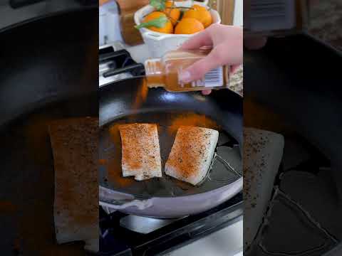 Tutorial for Easy Baked Halibut - Sizzlefish x @brightmomentco