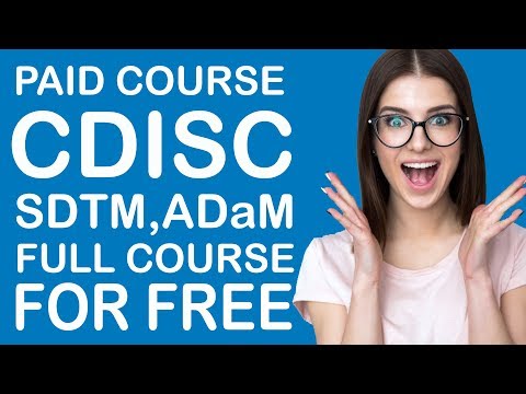 Clinical SAS Programming Tutorial For Beginners✔✔CDISC SDTM ADaM Training Full Course👍👍